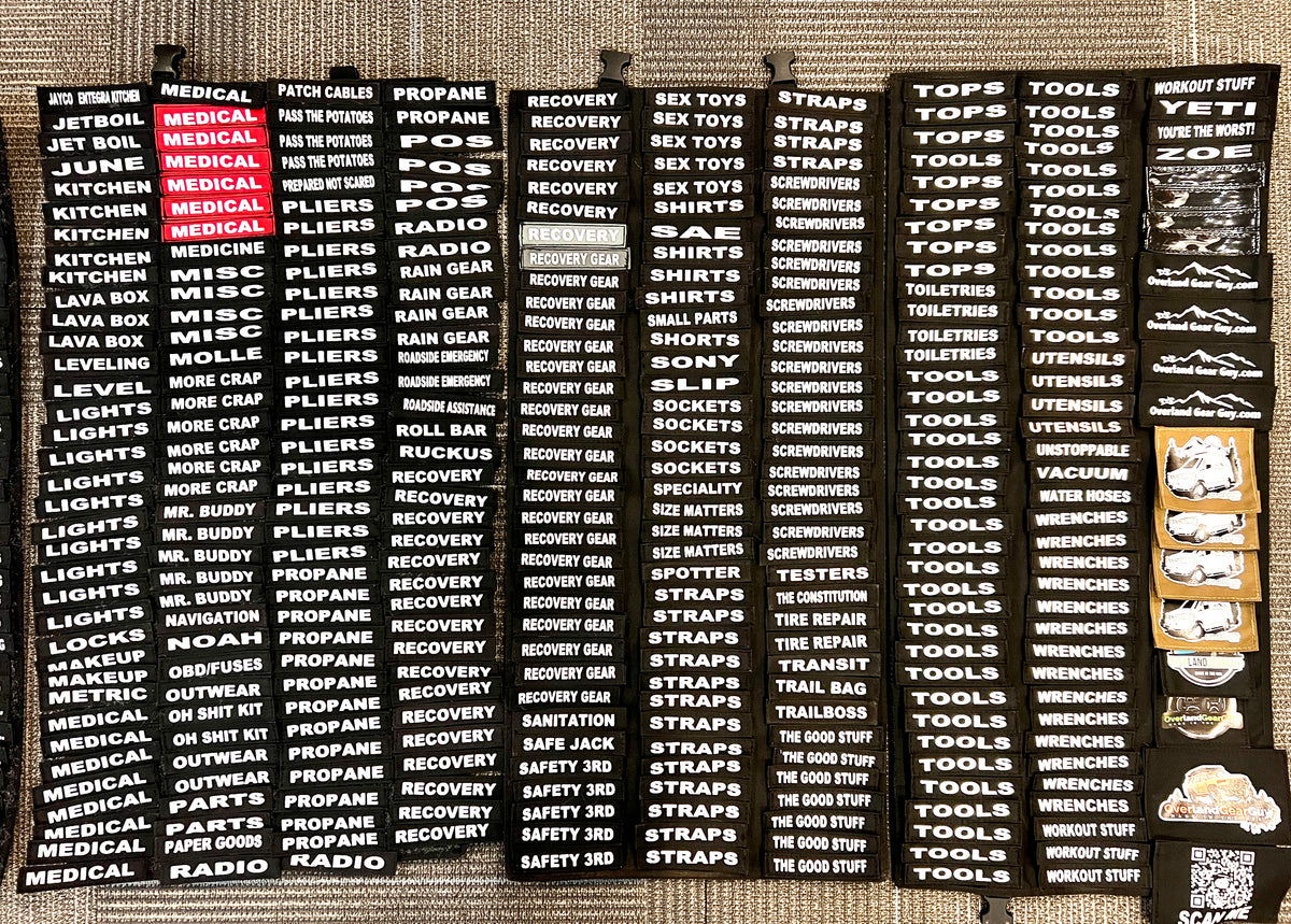 Custom Velcro Name Tags - ID Tags – The Vest Guy