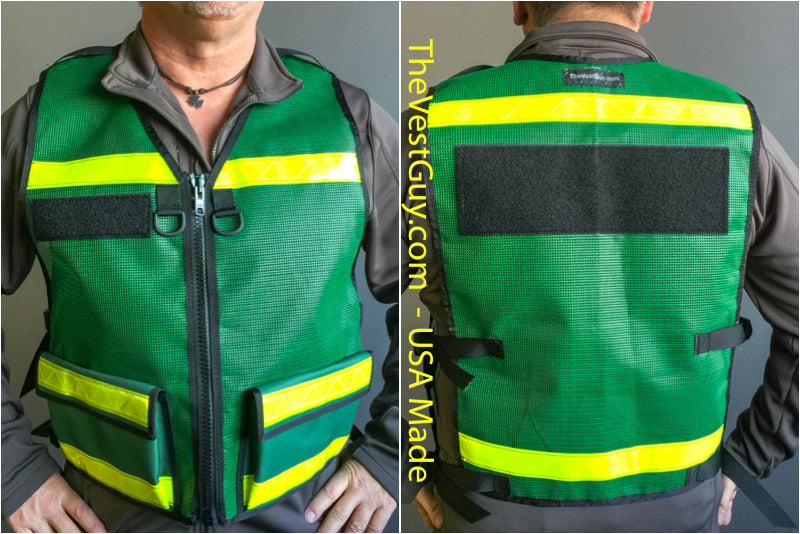 CERT Vest with Pockets 001 - Custom Vest Reflective by TheVestGuy.com ...