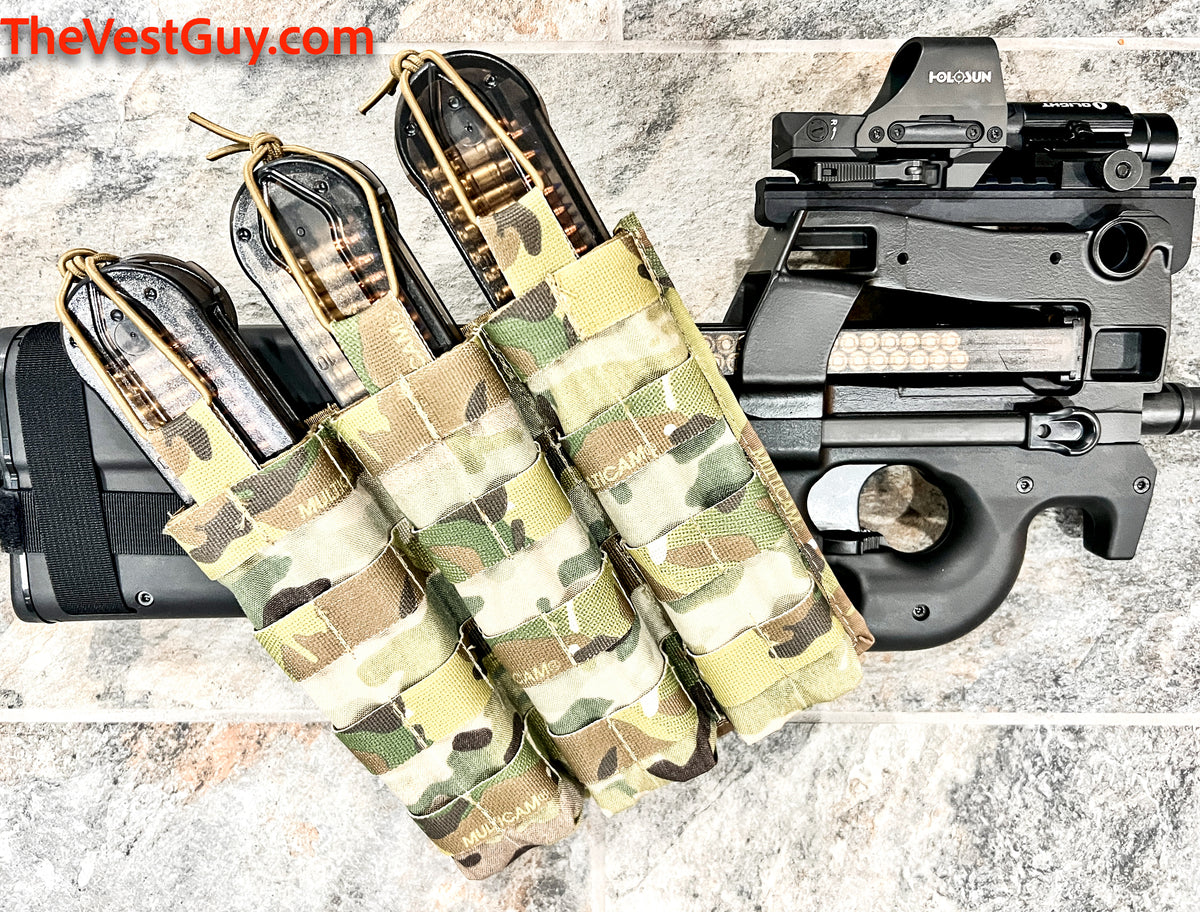 P90 MOLLE Shoulder Sling Magazine Pouch TPL Open Top – The Vest Guy