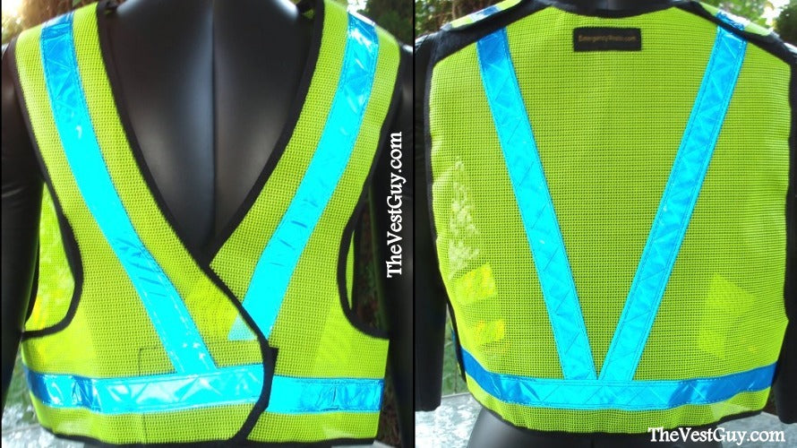 High Visibility 5pt Breakaway Safety Reflective Vest 2 – The Vest Guy