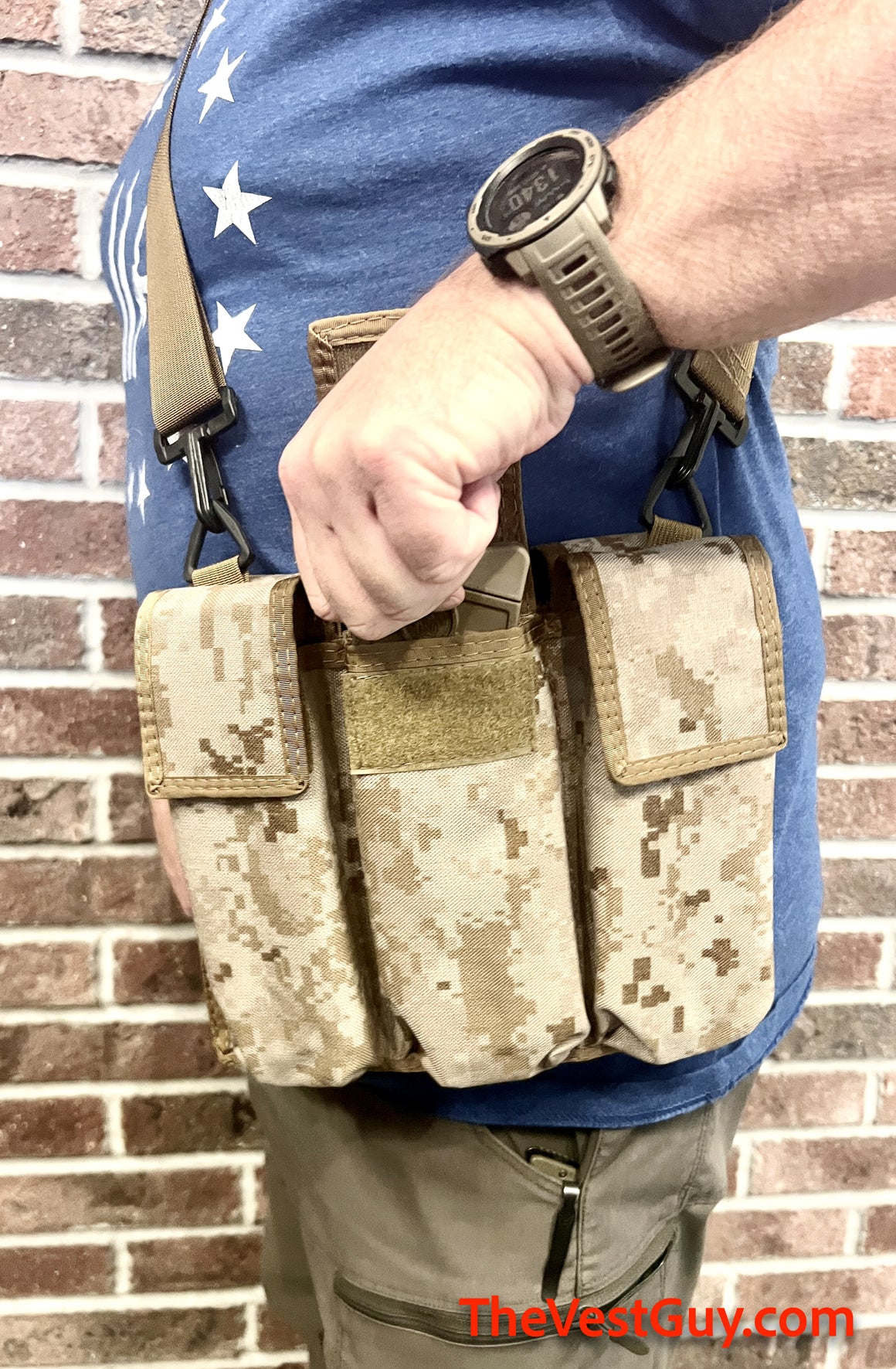 MP 15-22 SPORT Shoulder Sling Triple Mag Pouch – The Vest Guy
