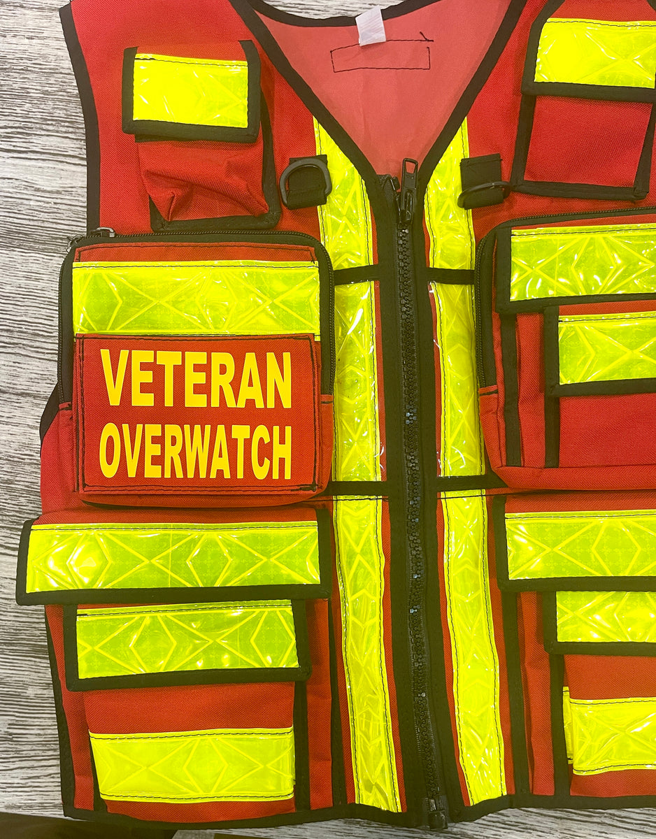 Veteran Overwatch Velcro Name Tags – The Vest Guy